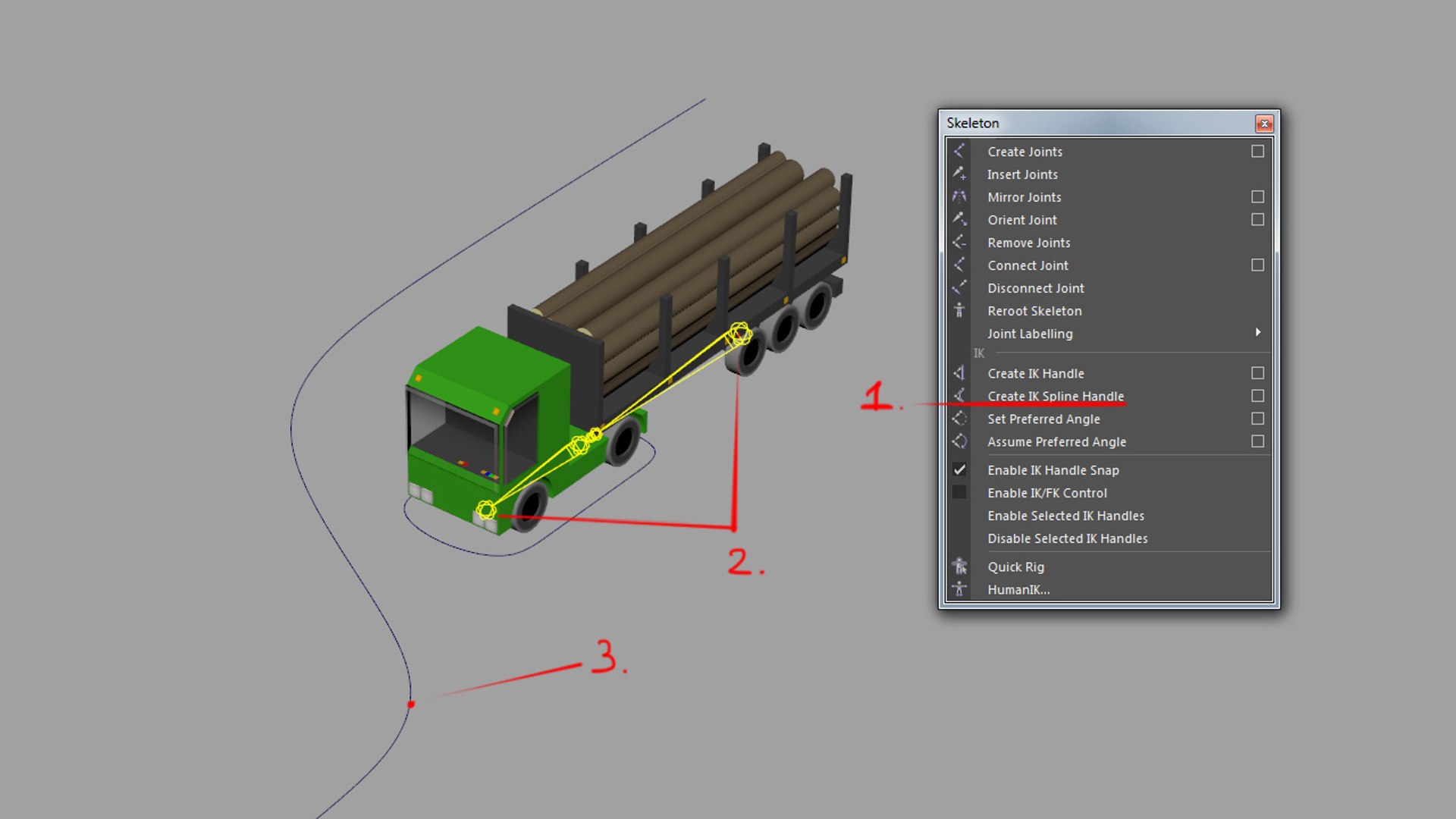 Truck Rig 3D Model - TurboSquid 1248611