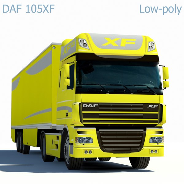 daf lf 3d model