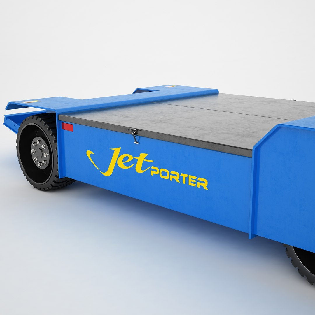 3d model jet porter jp100s