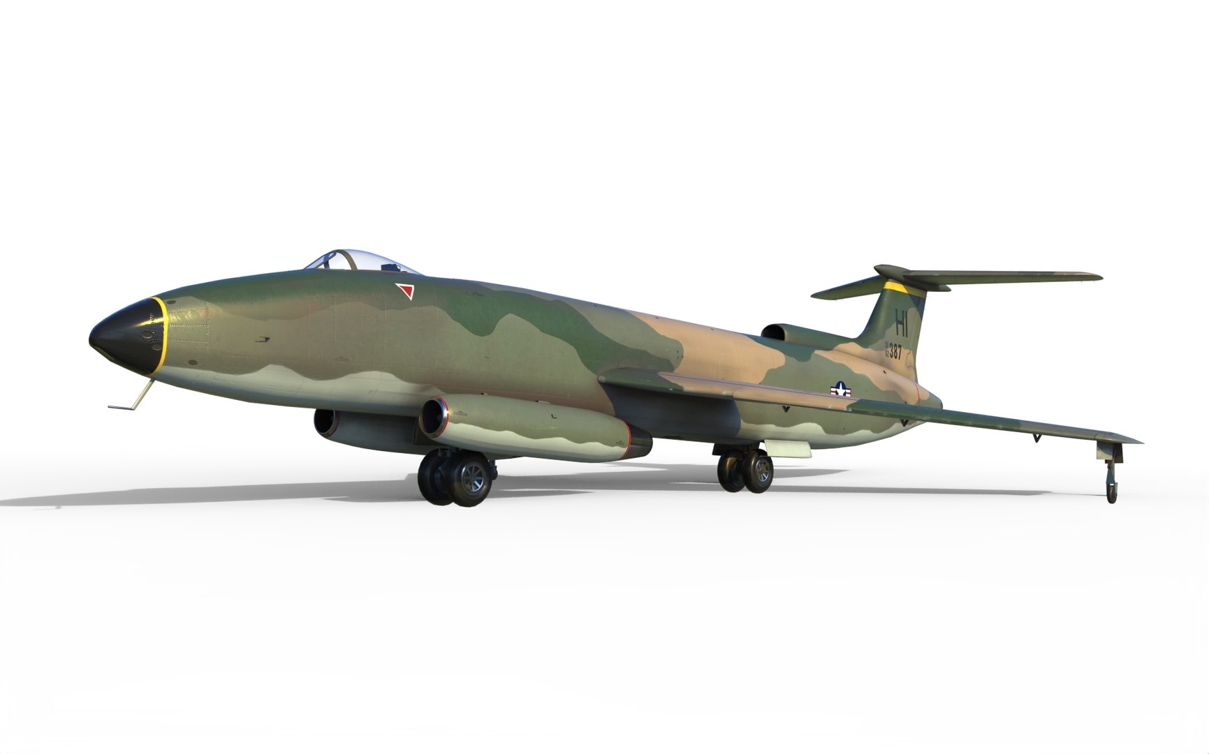 3D Martin XB-51 Bombe Model - TurboSquid 2293290
