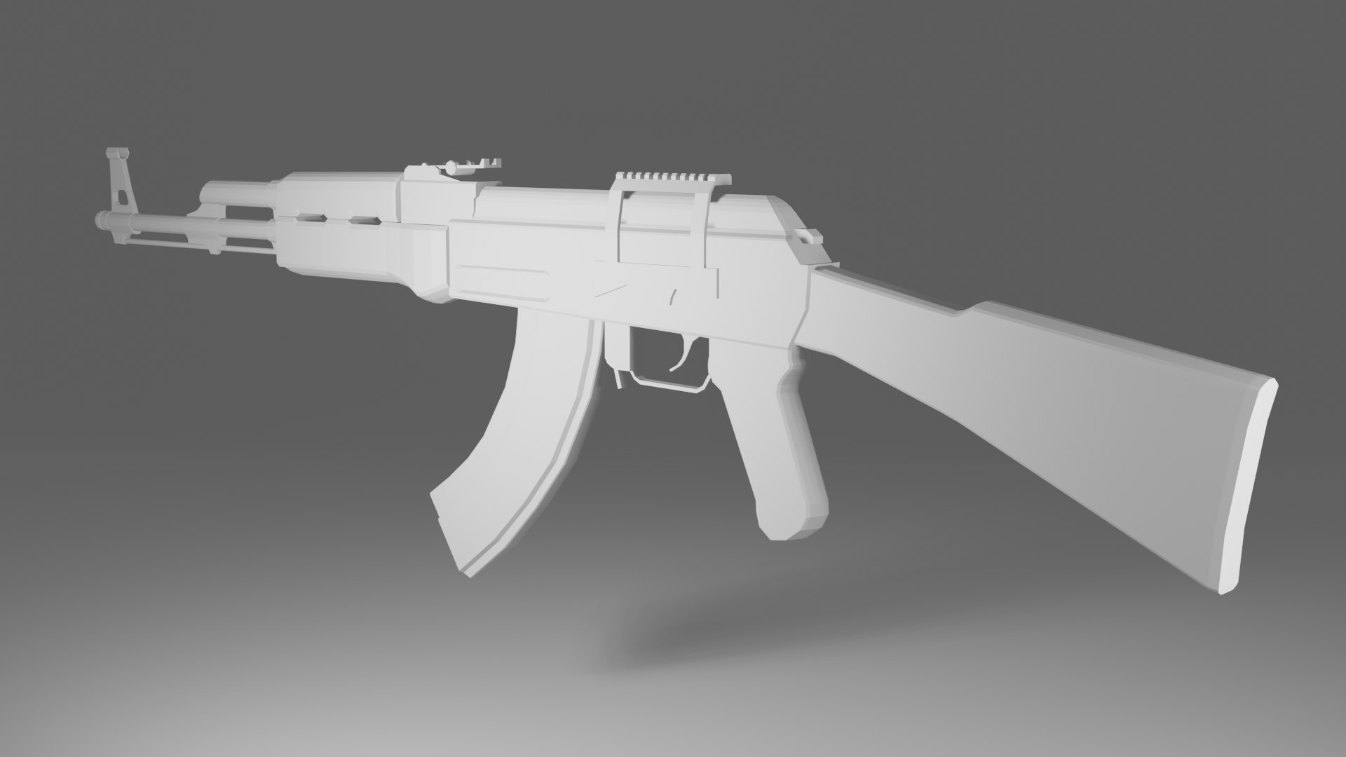 AK-47 3D Model - TurboSquid 1978056
