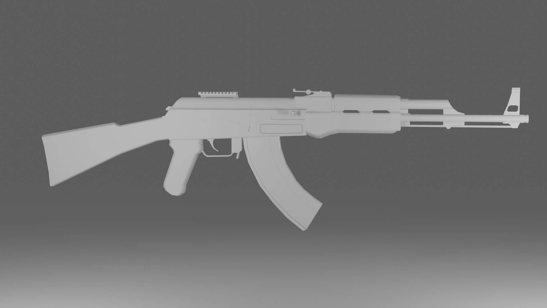 AK-47 3D Model - TurboSquid 1978056