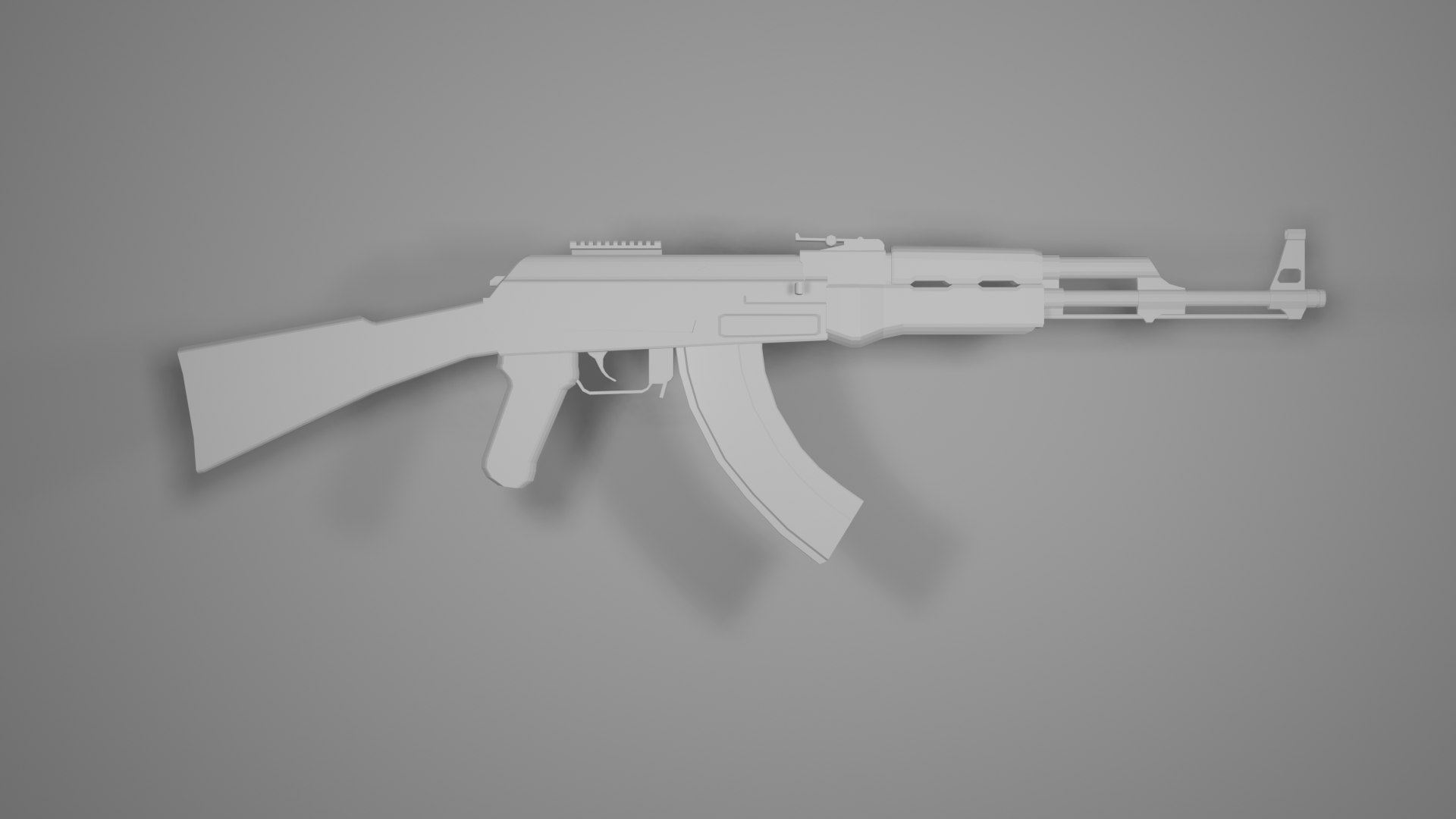 AK-47 3D Model - TurboSquid 1978056