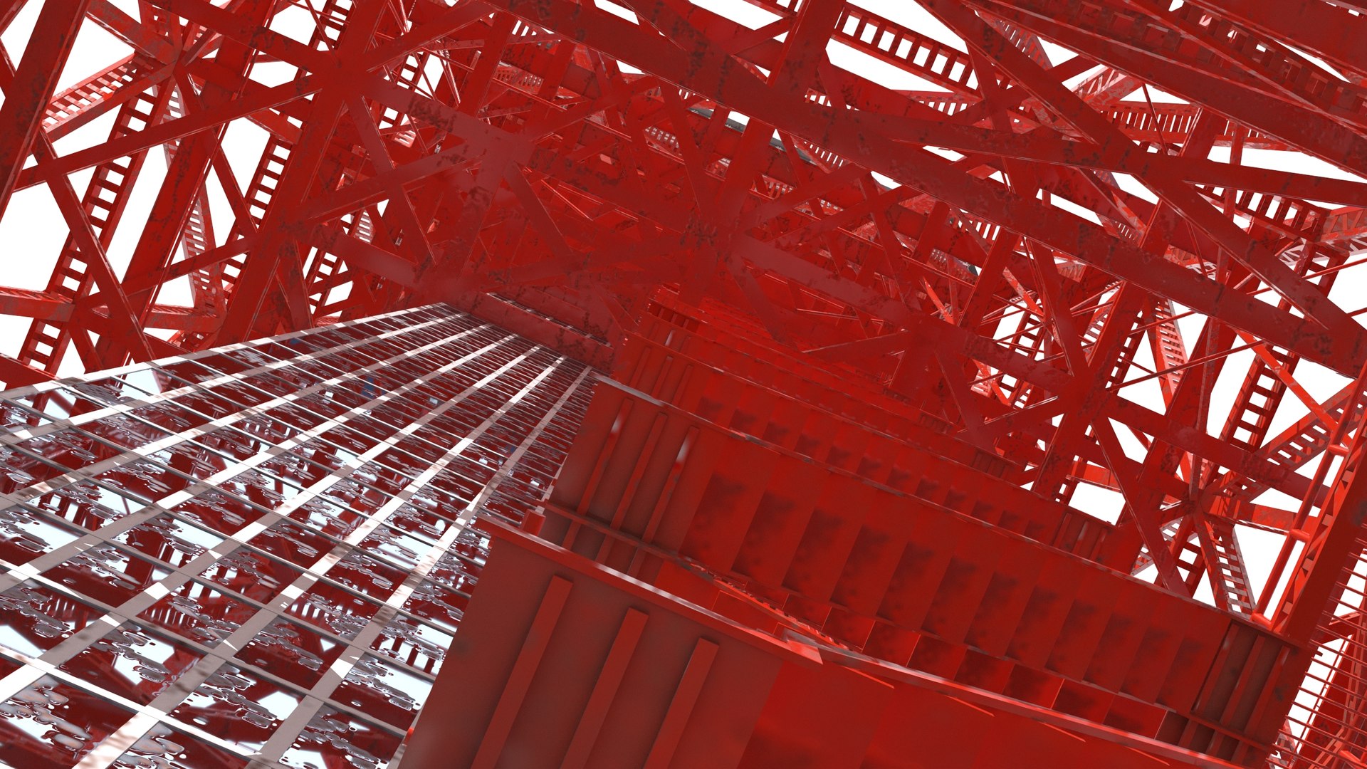 Tokyo Tower Building 3D Model - TurboSquid 2229904