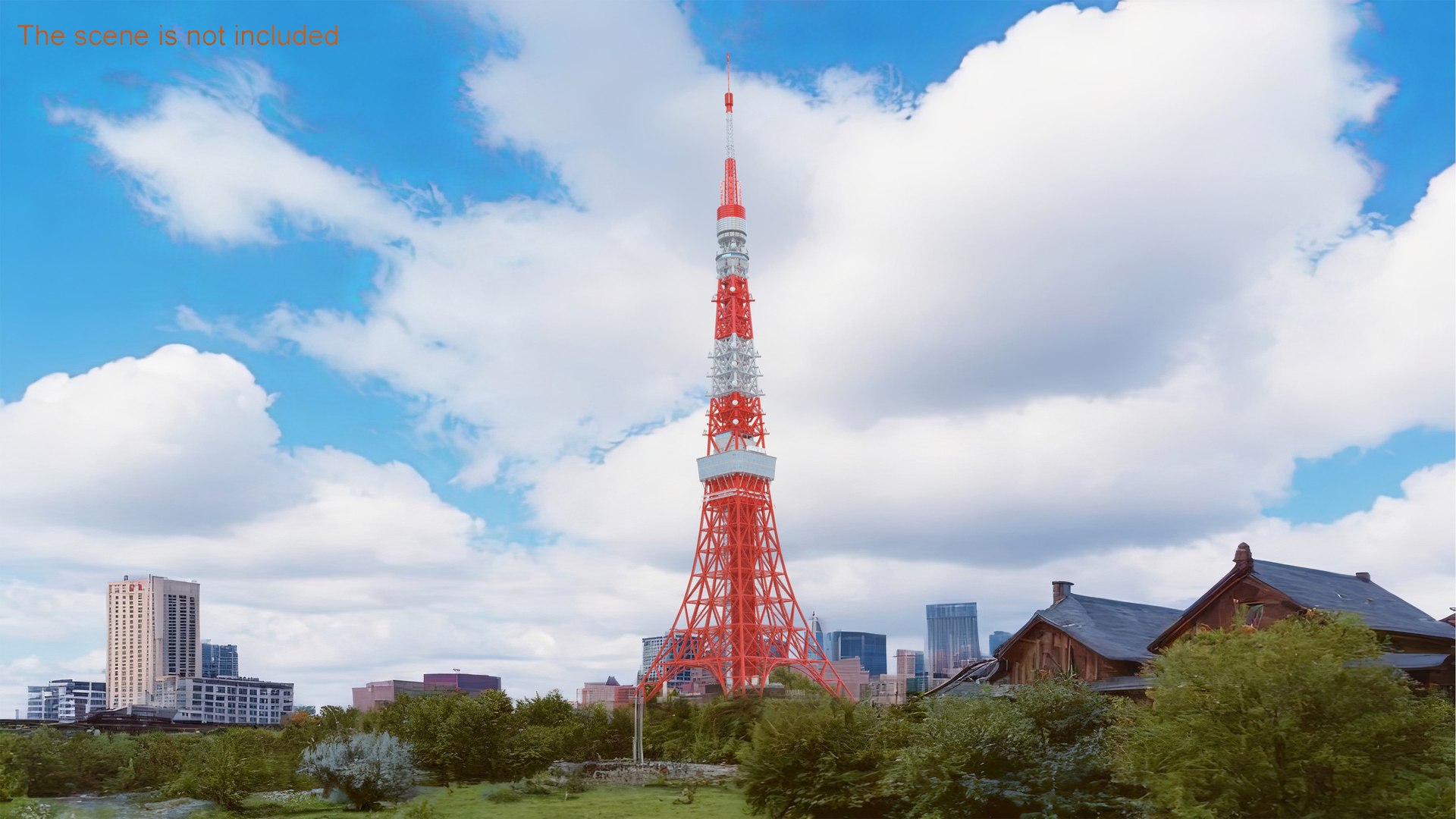 Tokyo Tower Building 3D Model - TurboSquid 2229904