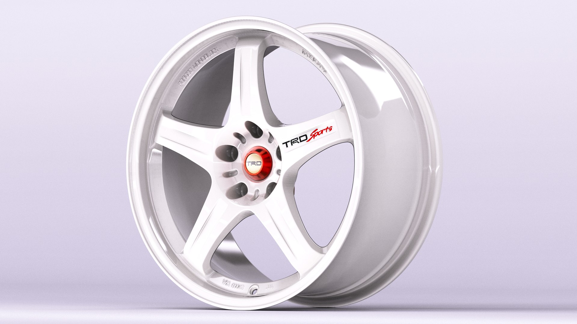 3D TRD Sports RAYS SP-T3 - TurboSquid 2183239