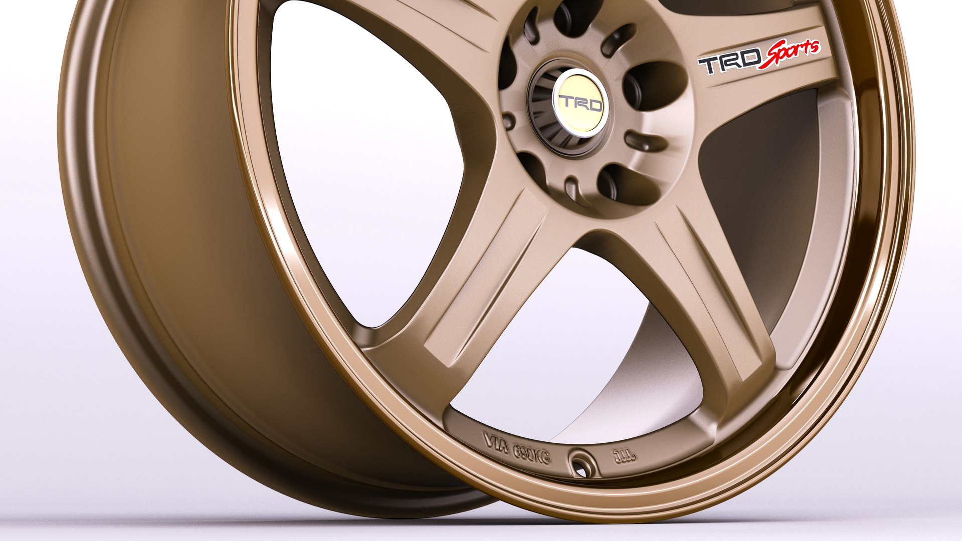 3D TRD Sports RAYS SP-T3 - TurboSquid 2183239