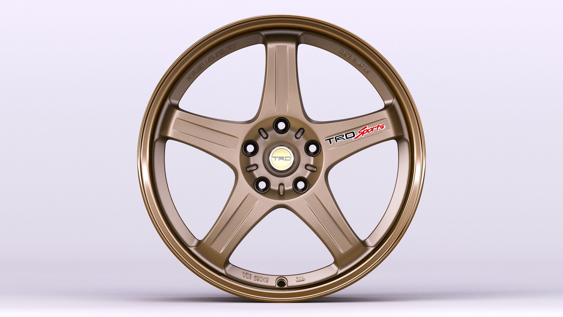 3D TRD Sports RAYS SP-T3 - TurboSquid 2183239