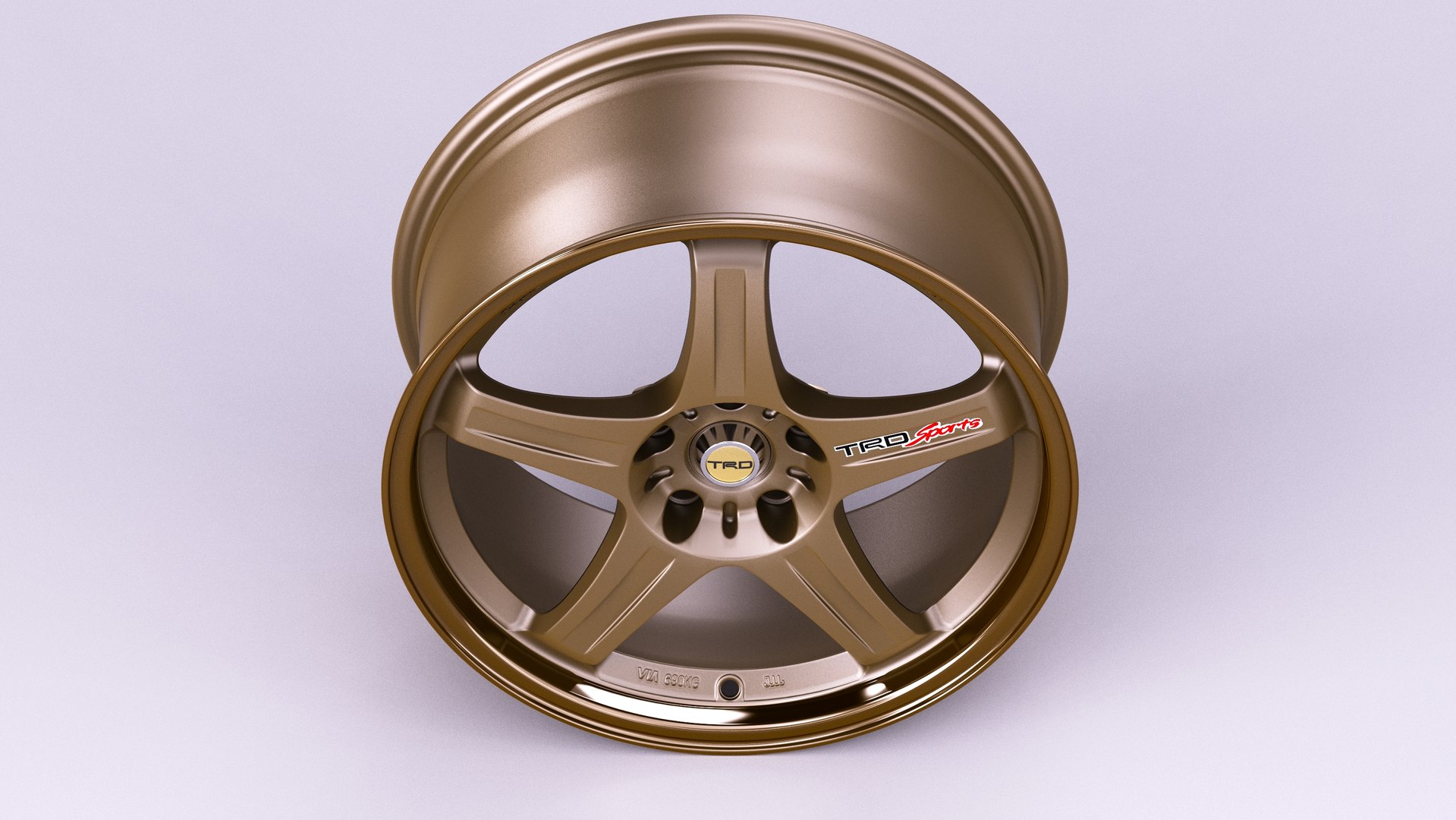 3D TRD Sports RAYS SP-T3 - TurboSquid 2183239