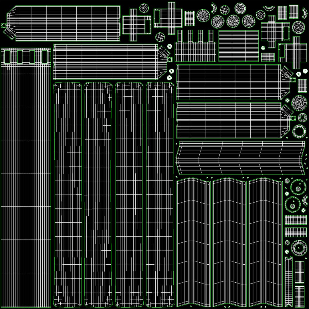 3D Clothing Circular Rack Glass Top Metal Black and White model ...
