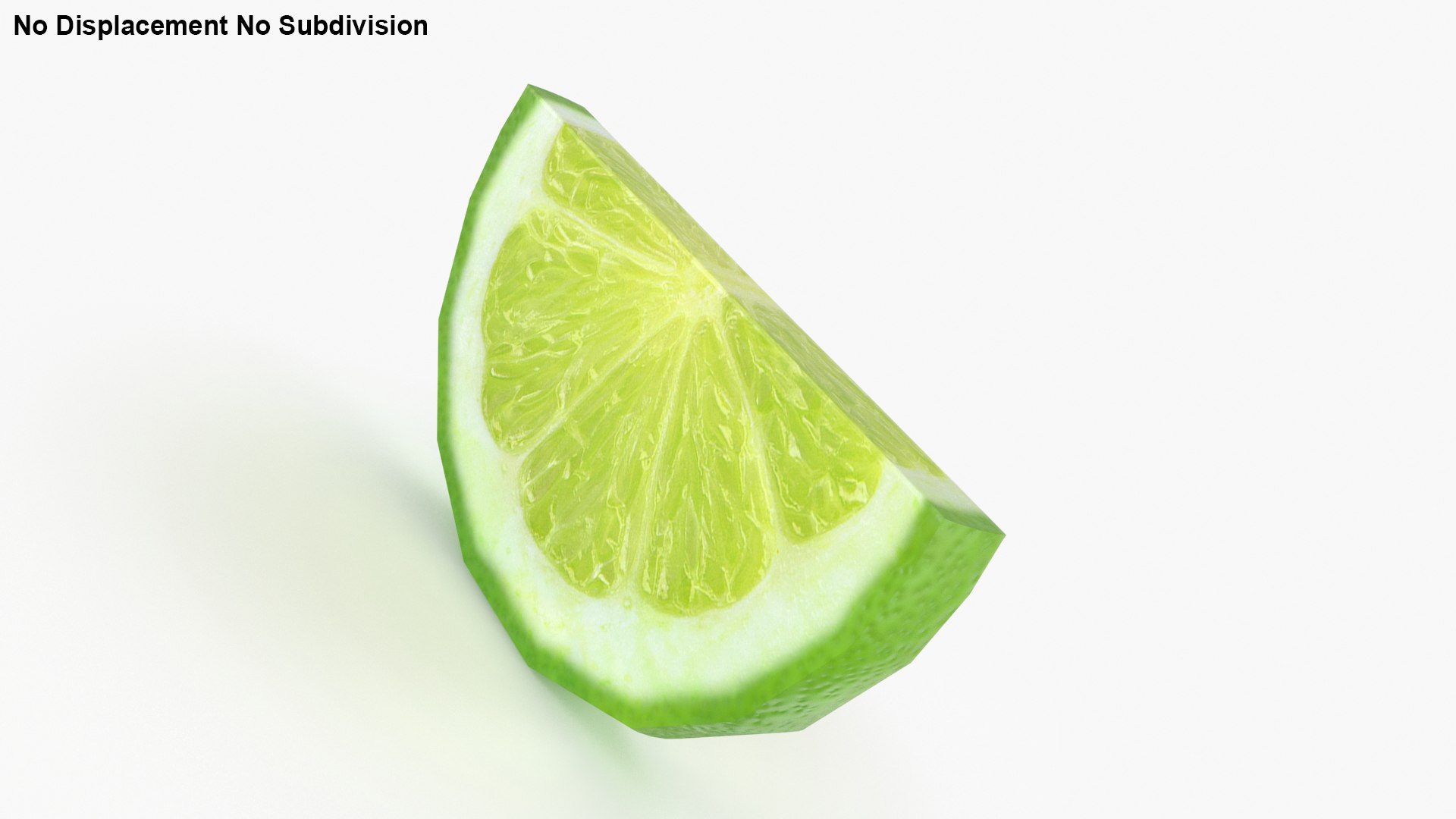 Half Lime Slice 3D model - TurboSquid 1990050