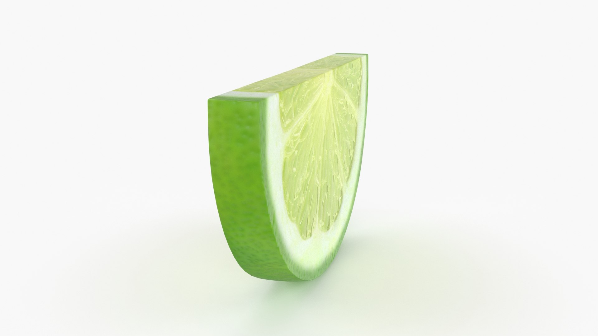 Half Lime Slice 3D model - TurboSquid 1990050