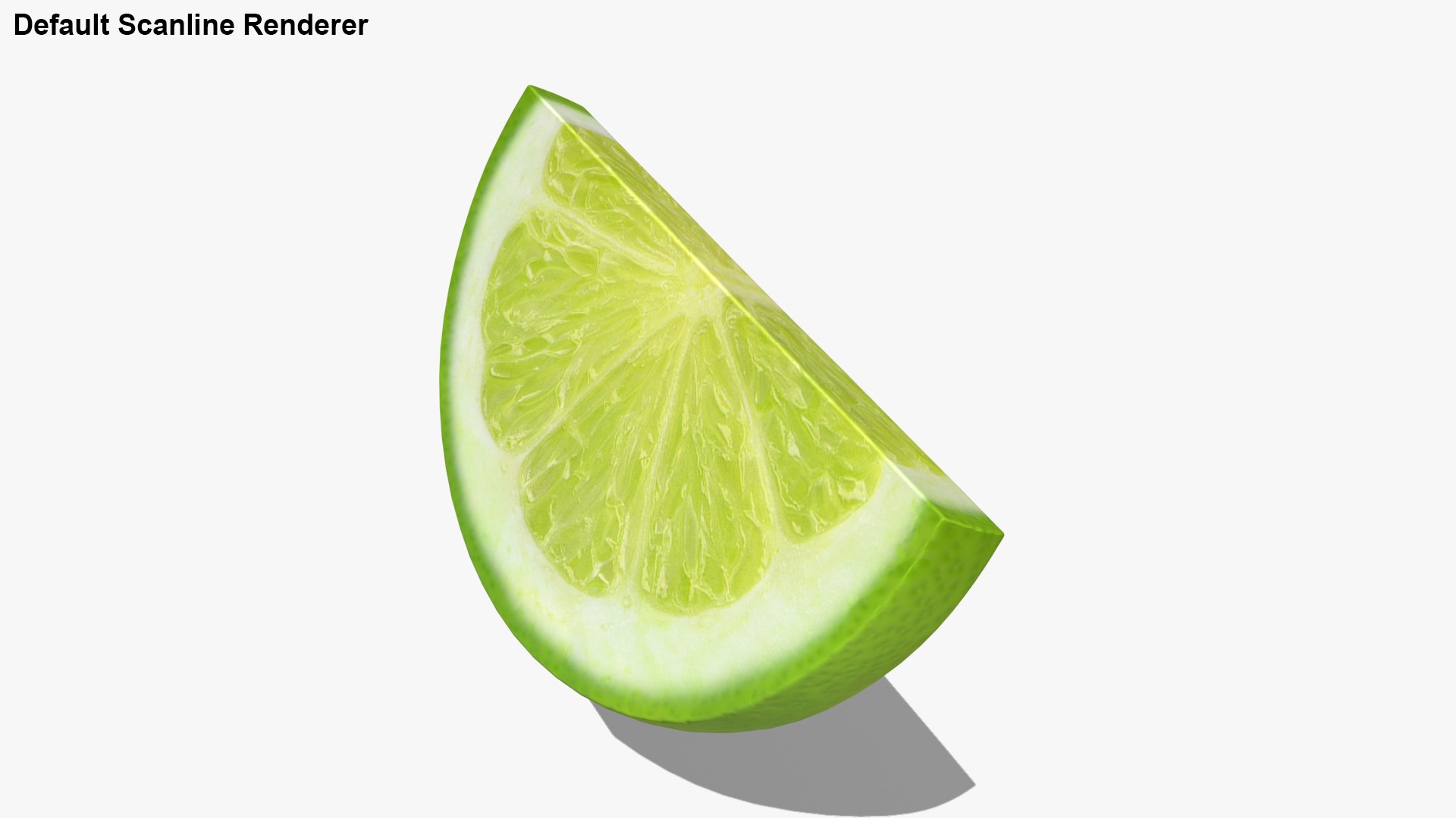 Half Lime Slice 3D model - TurboSquid 1990050