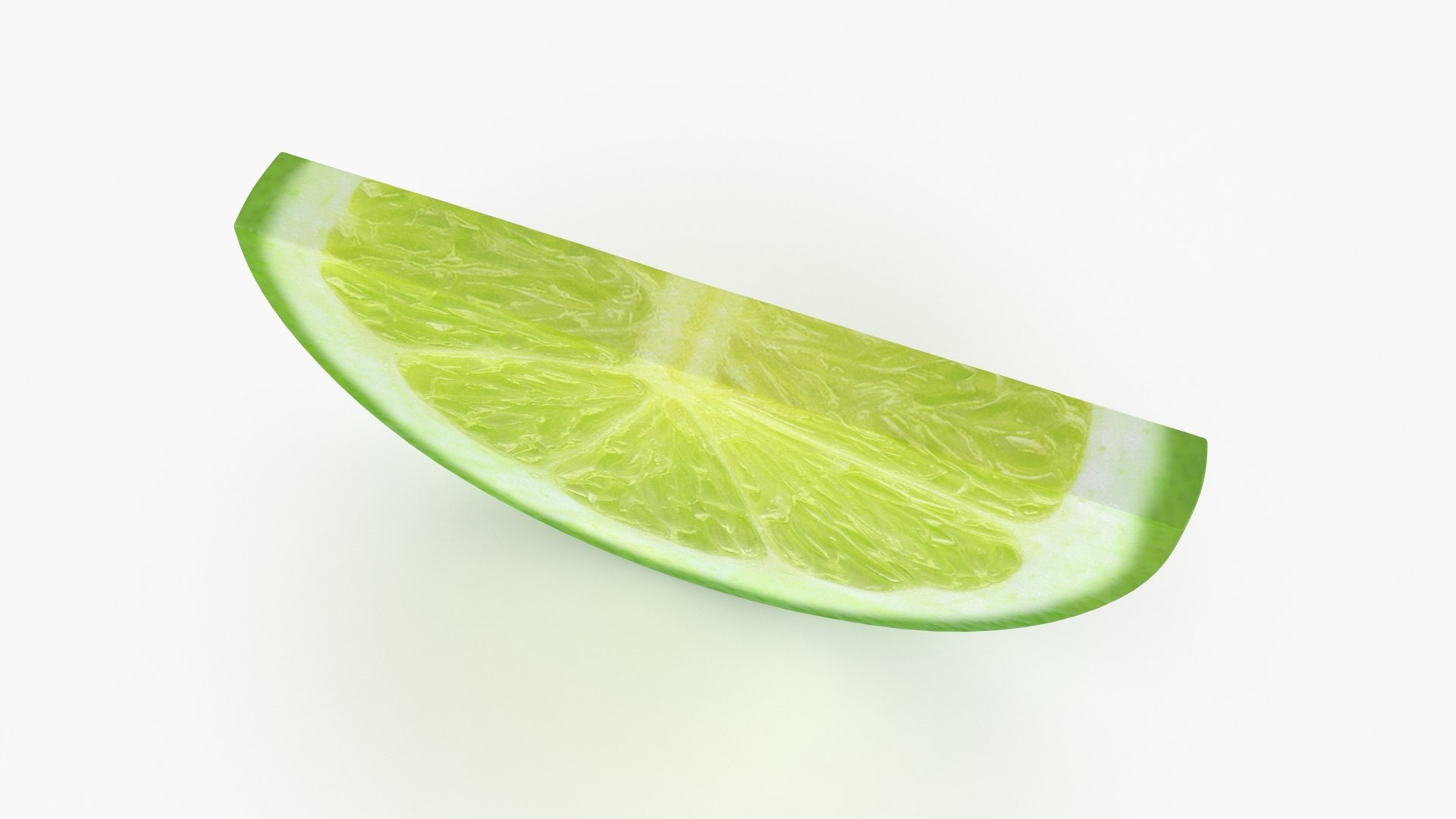 Half Lime Slice 3D model - TurboSquid 1990050