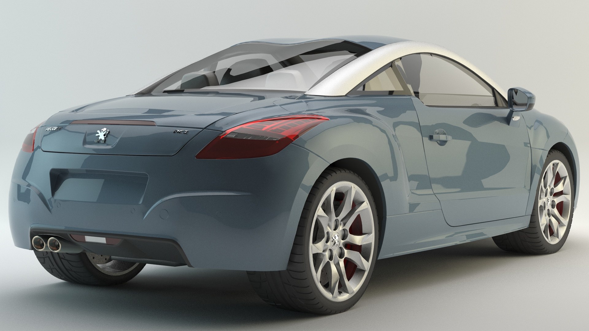 3d Model Peugeot Rcz