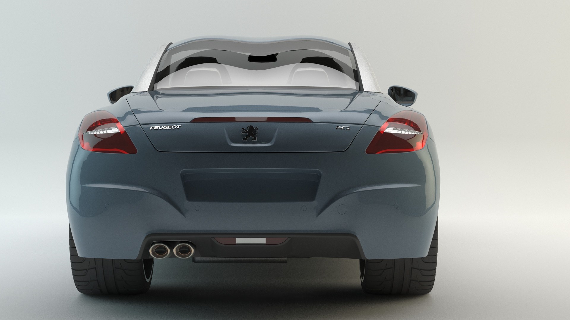 3d Model Peugeot Rcz