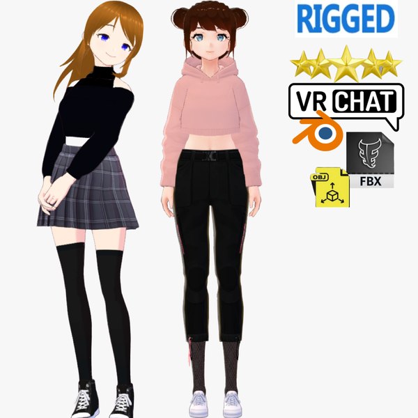 3D Vrchat Models | TurboSquid