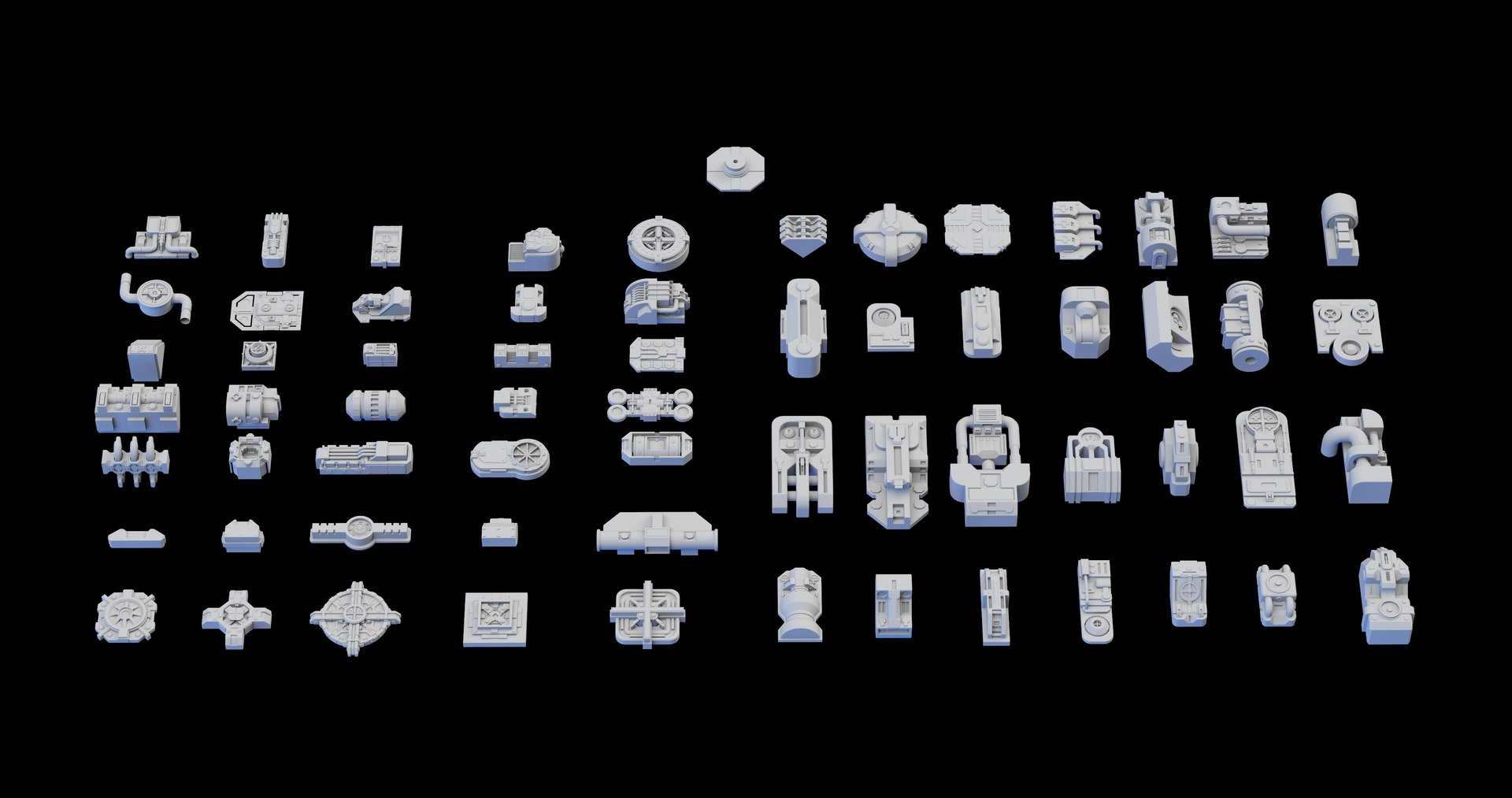 Sci Fi Greeble 3D - TurboSquid 1692832