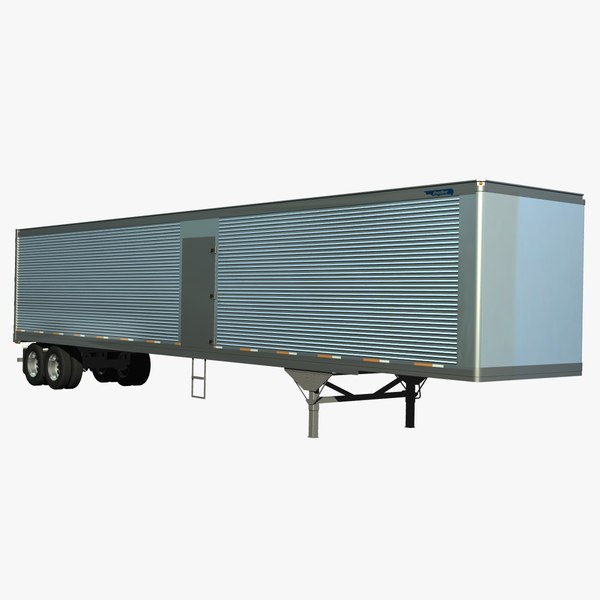 53ft van trailer truck lwo