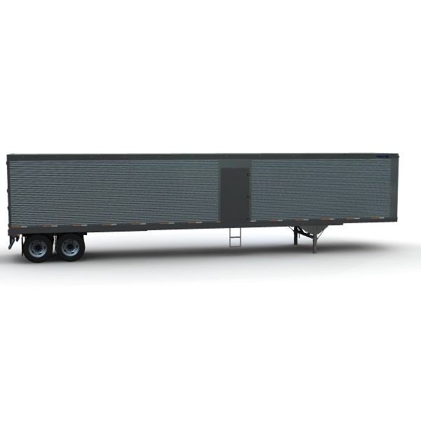 53ft van trailer truck lwo