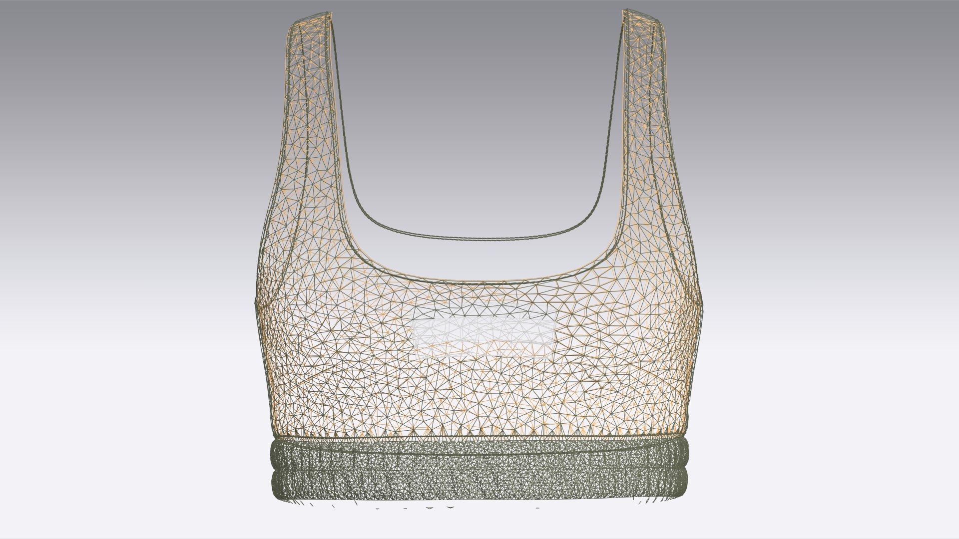 3D Girls Bralette Tops Model - TurboSquid 2289765