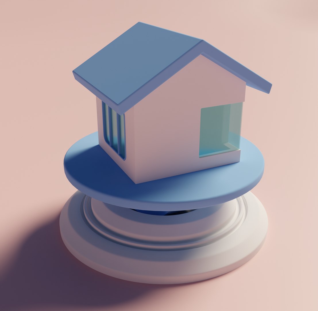 Stylized Mini House 3D Model - TurboSquid 2418147