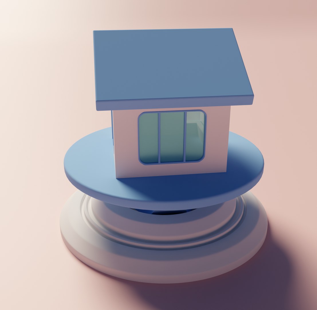 Stylized Mini House 3D Model - TurboSquid 2418147