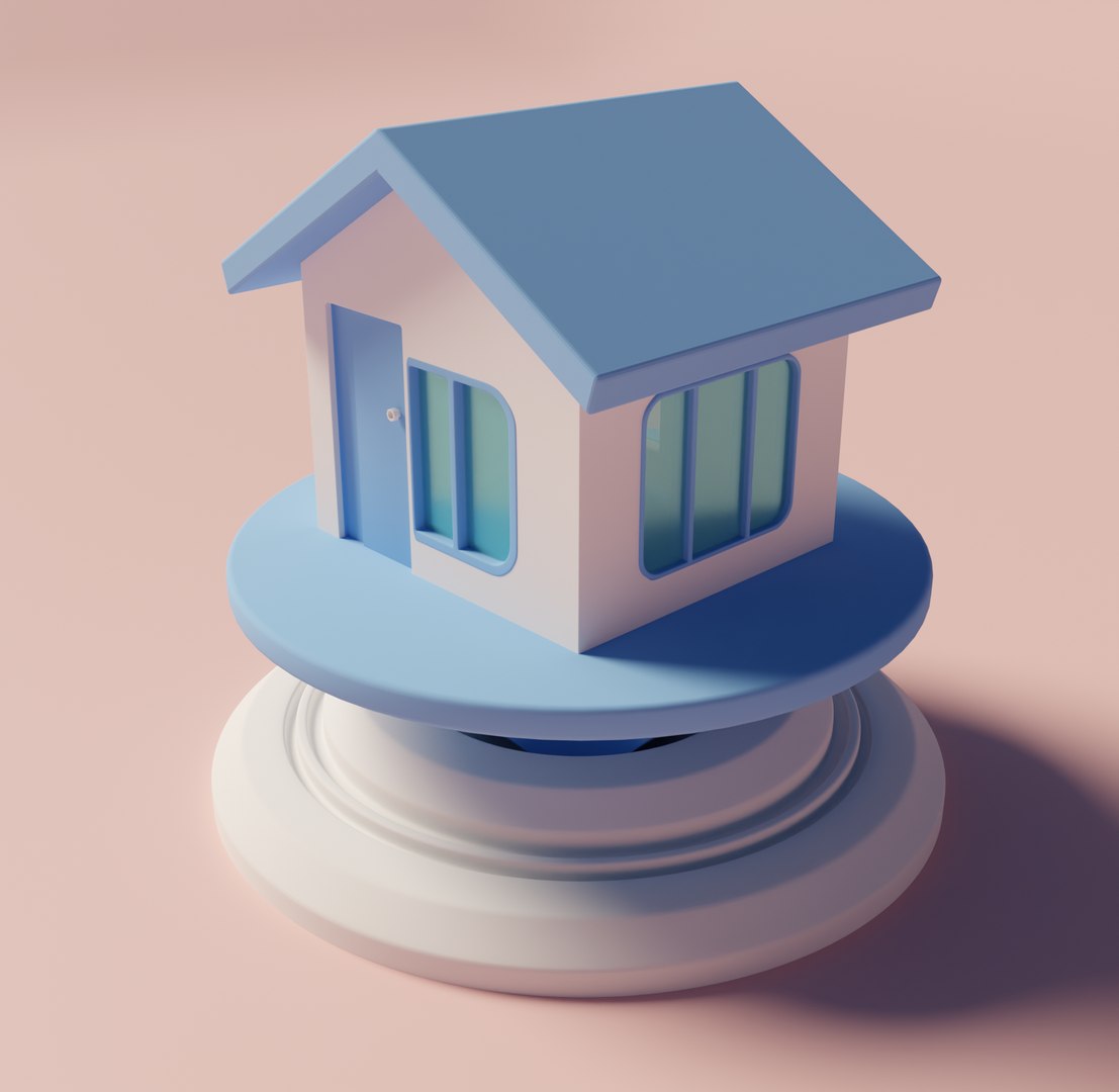 Stylized Mini House 3D Model - TurboSquid 2418147
