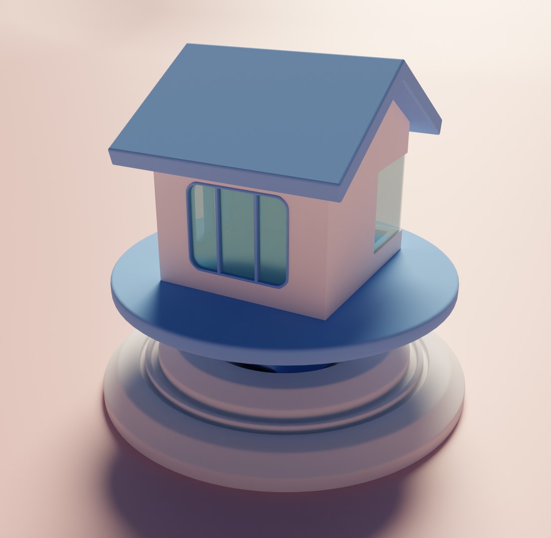 Stylized Mini House 3D Model - TurboSquid 2418147