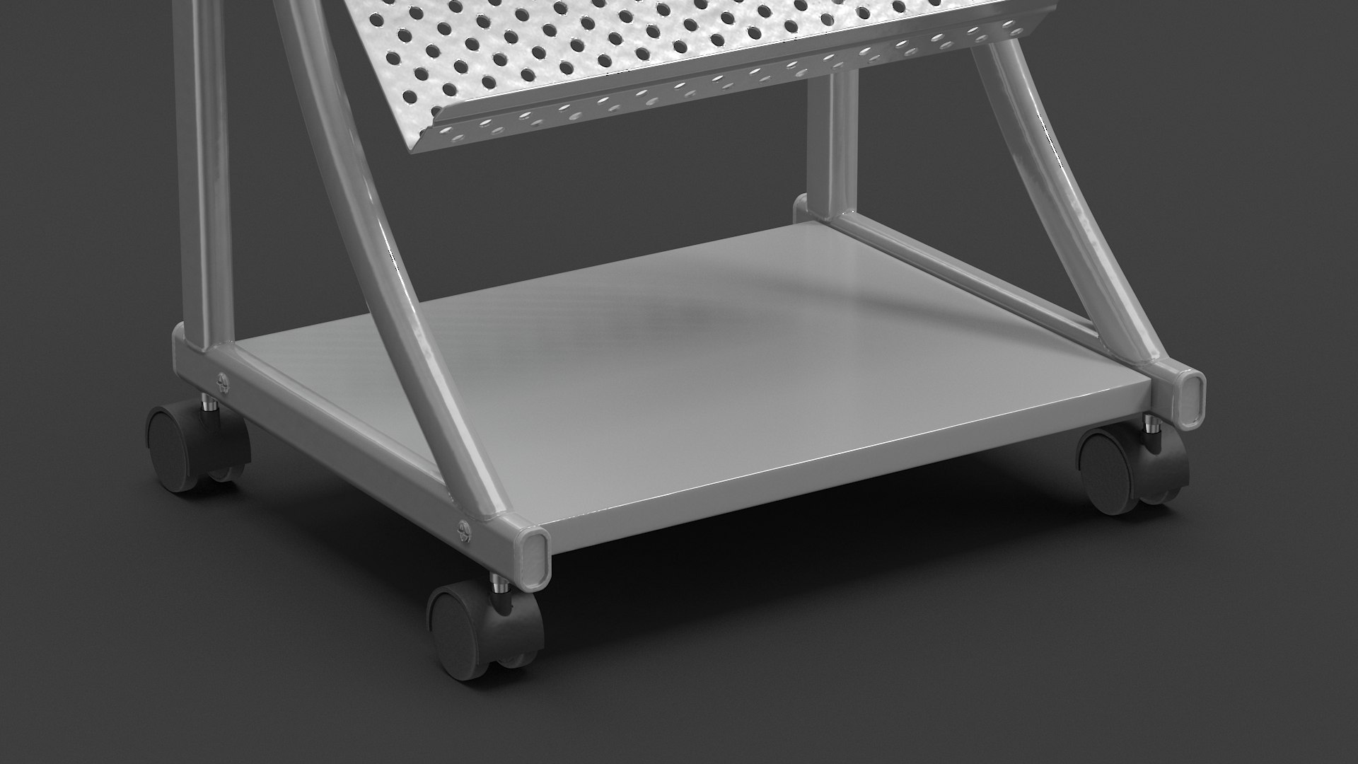 3D Mockup Magazine Stand Aluminium With Magazines Model - TurboSquid ...