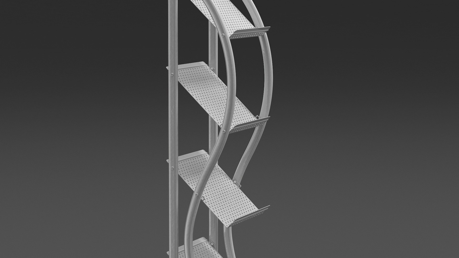 3D Mockup Magazine Stand Aluminium With Magazines Model - TurboSquid ...