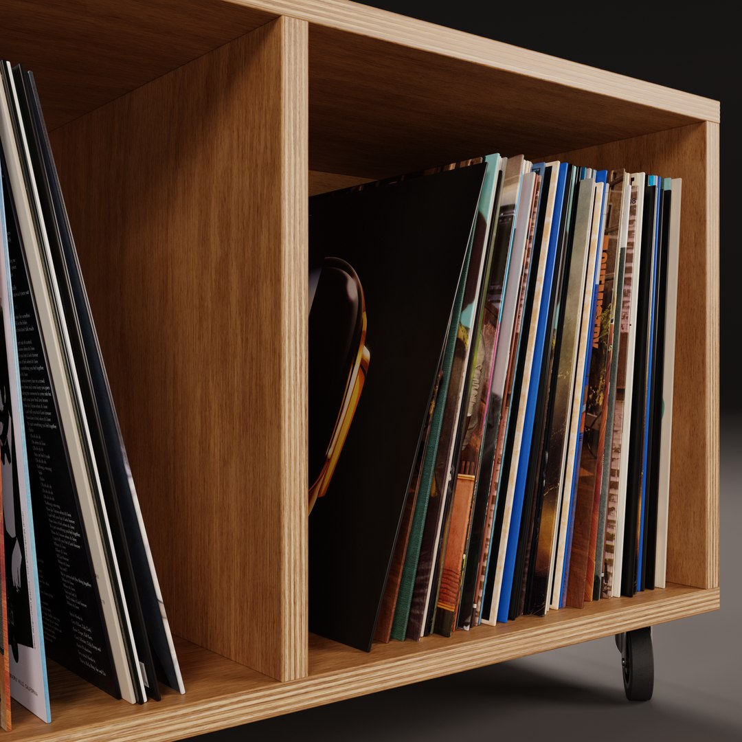 3D Vinyl Storage No-35 - TurboSquid 1888569