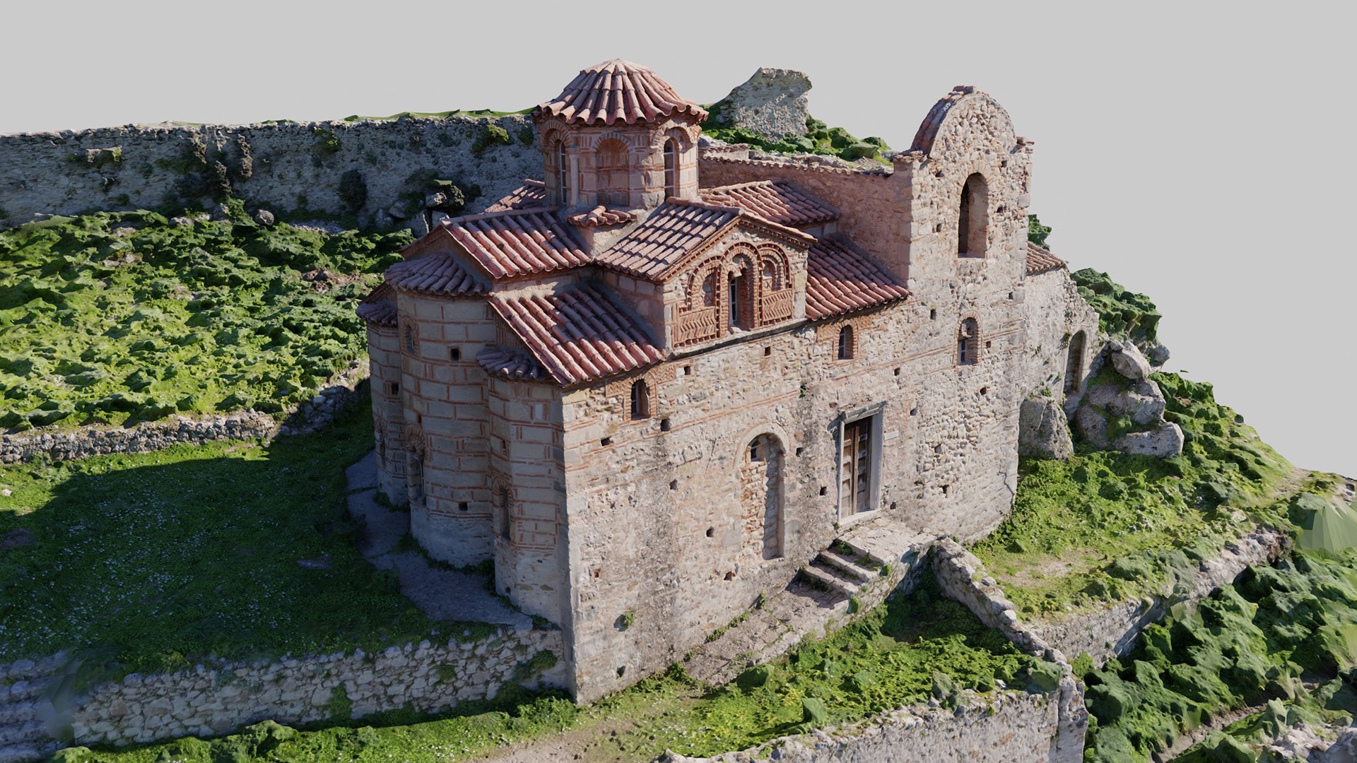Greek-Church-2 Model - TurboSquid 2247426
