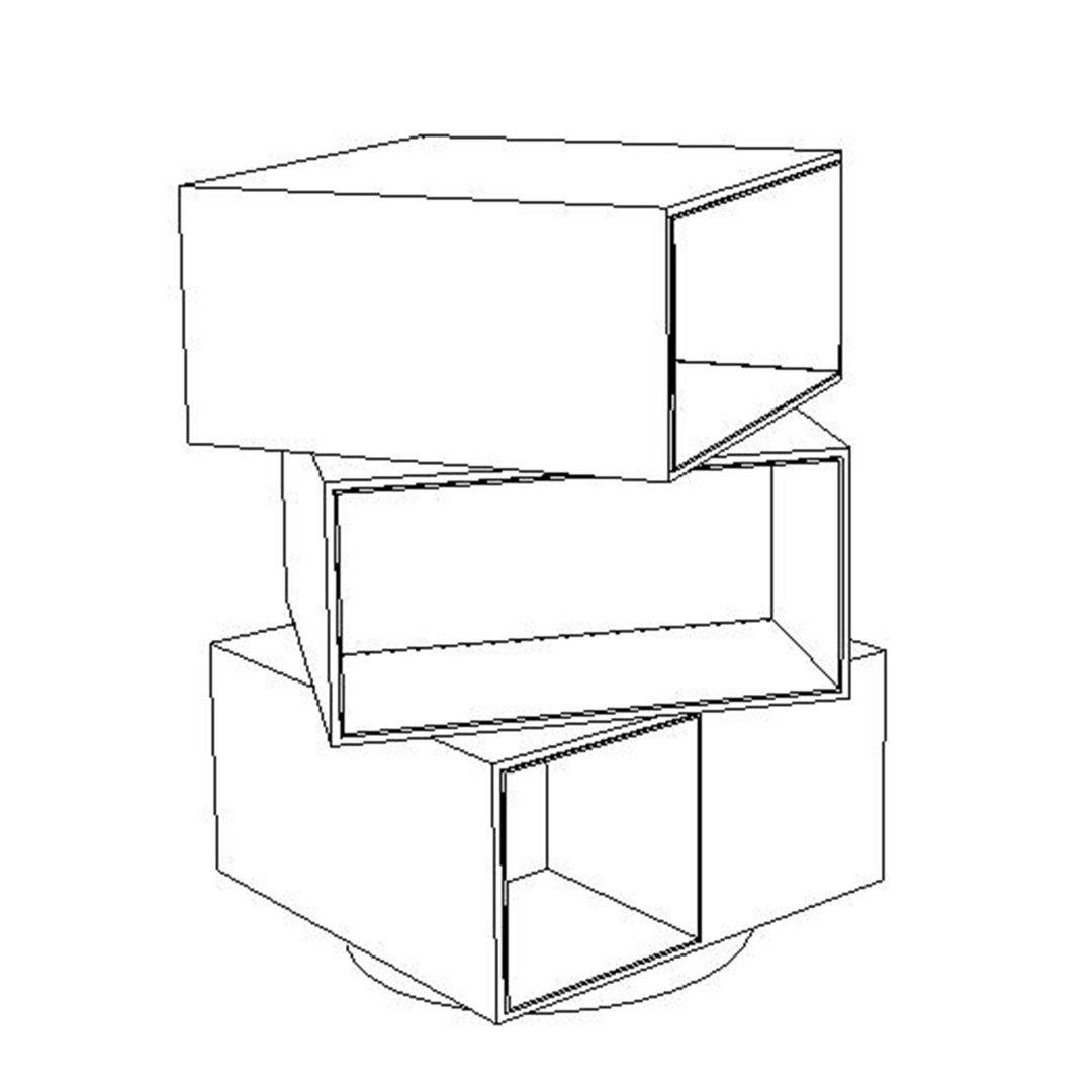 Bookcase Revit 3D - TurboSquid 1465912