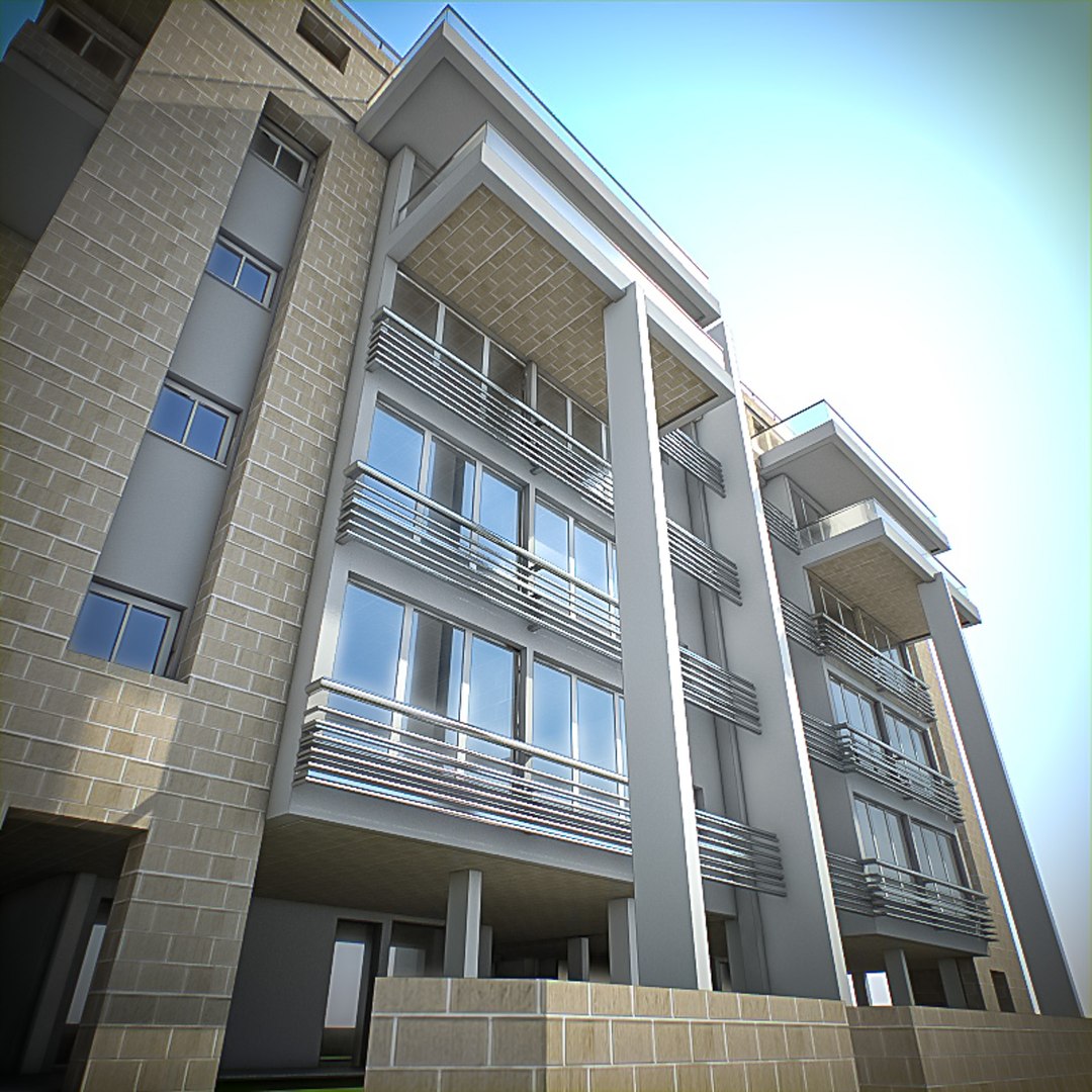 3D Condominium 03 - TurboSquid 1751148