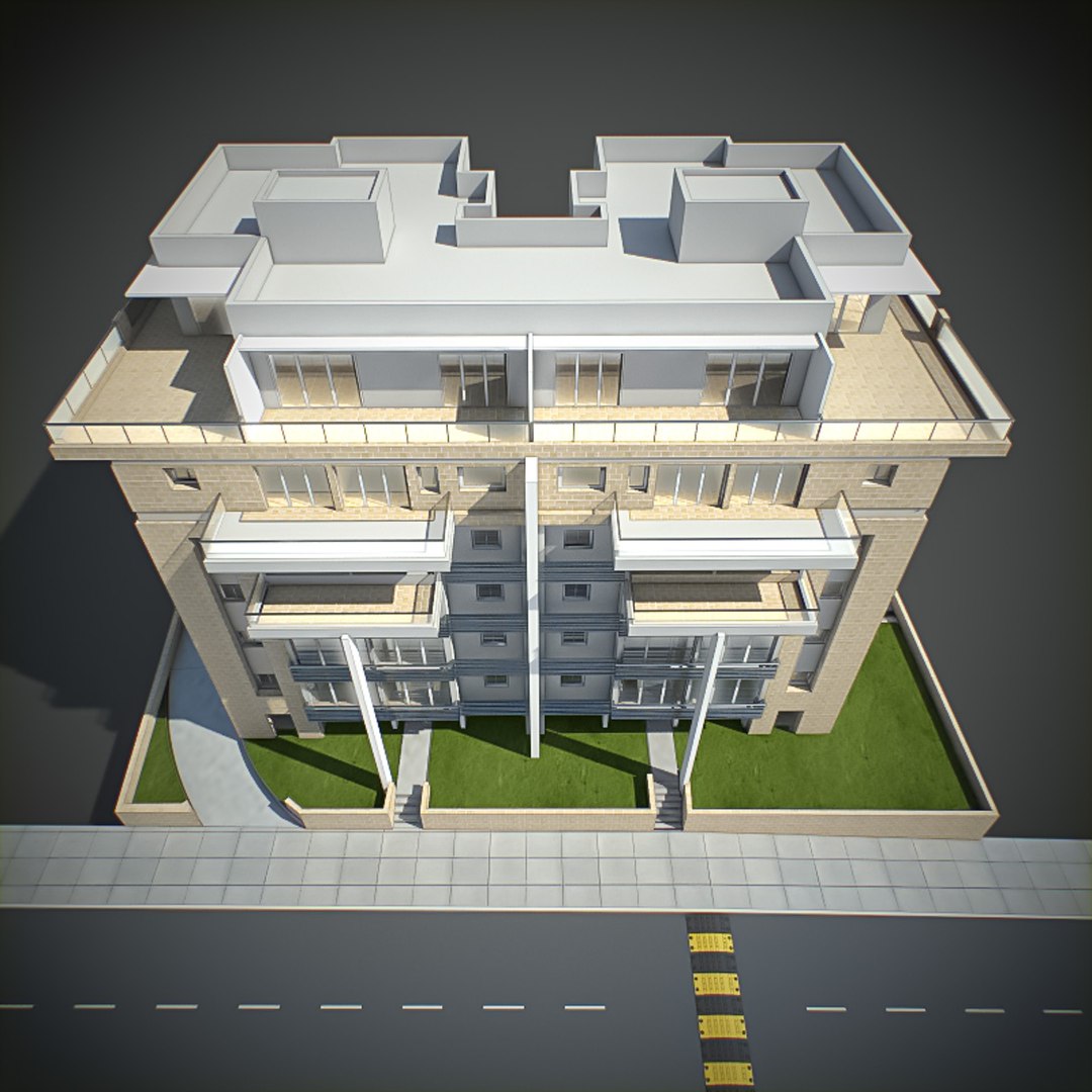 3D Condominium 03 - TurboSquid 1751148