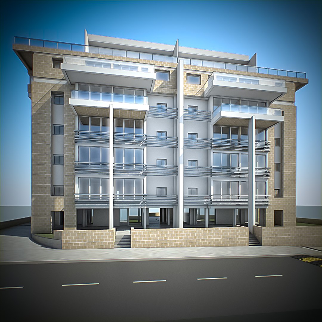 3D Condominium 03 - TurboSquid 1751148