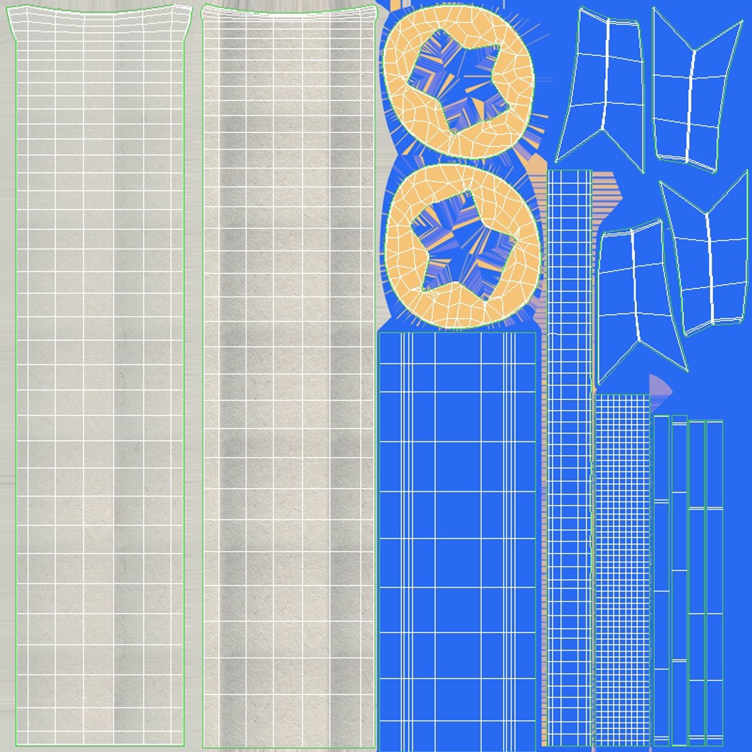 3D Model Certificate Scroll With Blue Ribbon - TurboSquid 2422537