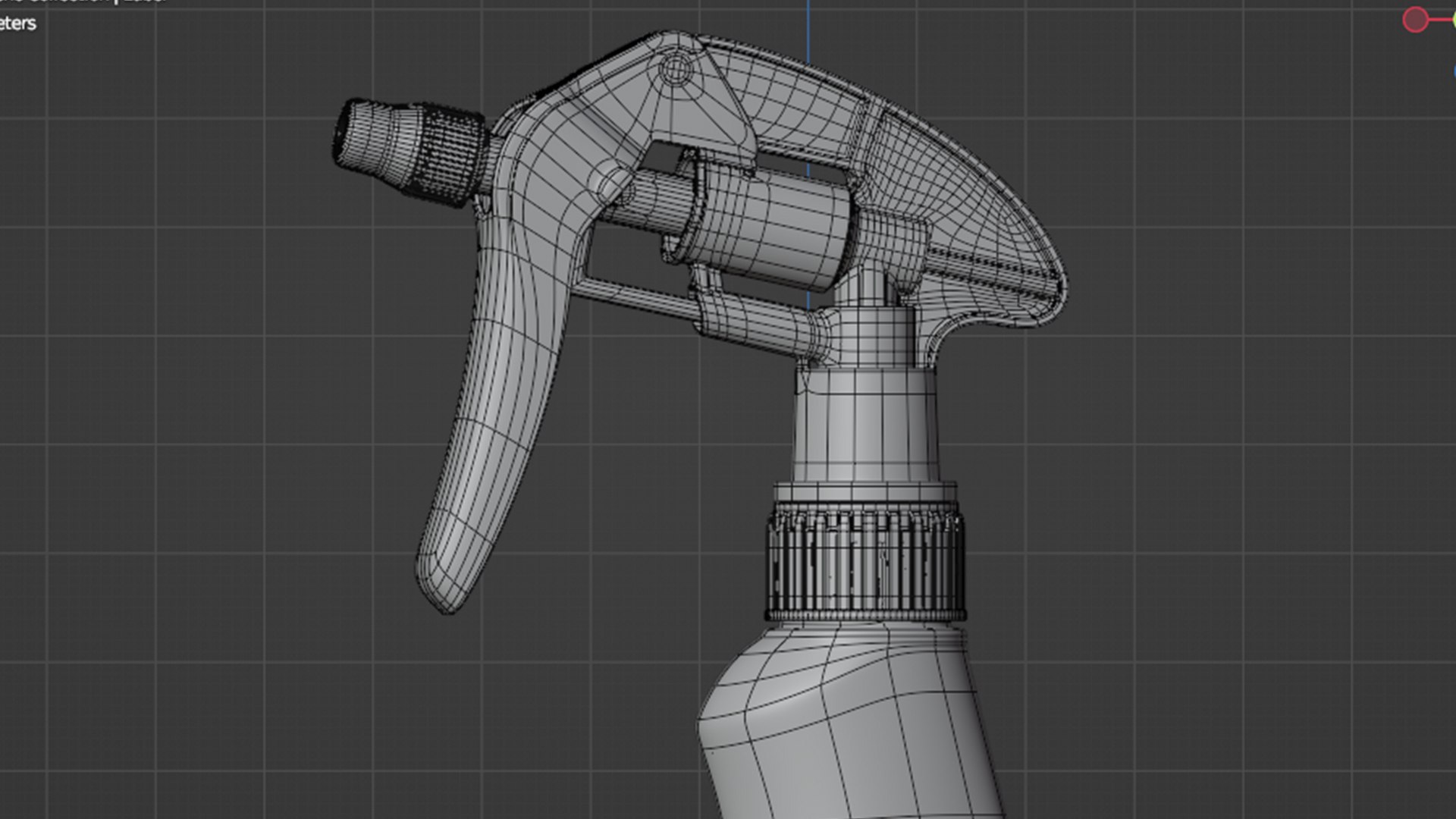3D Model Spray Bottles White Plastic 3D Model - TurboSquid 2119624