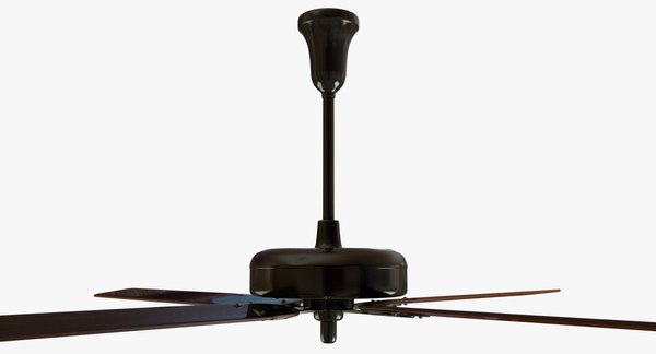 ceiling fan 1940s obj