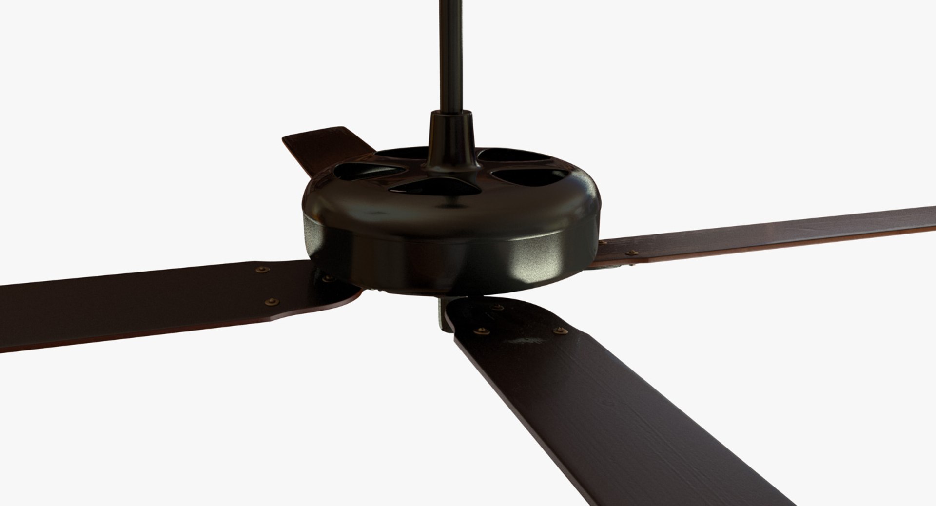 Ceiling Fan 1940s Obj