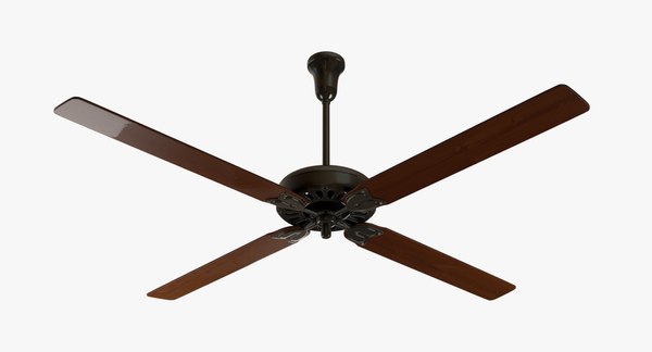 ceiling fan 1940s obj