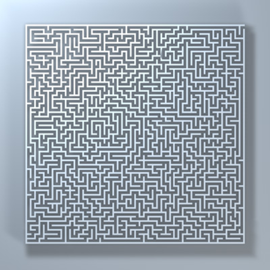 3d model maze