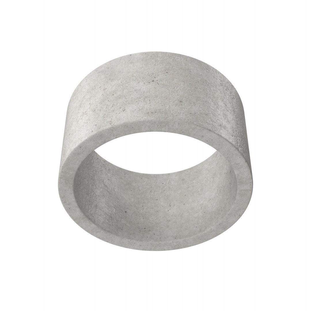 3D Concrete Ring - TurboSquid 2070852