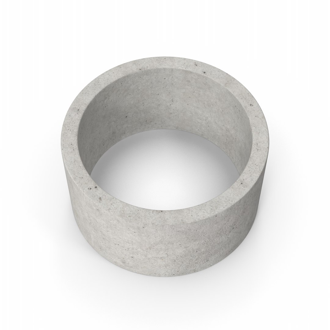 3D Concrete Ring - TurboSquid 2070852