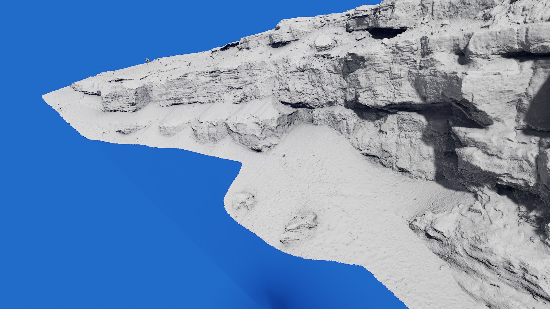 3D scansandcliff02fs model - TurboSquid 2118127