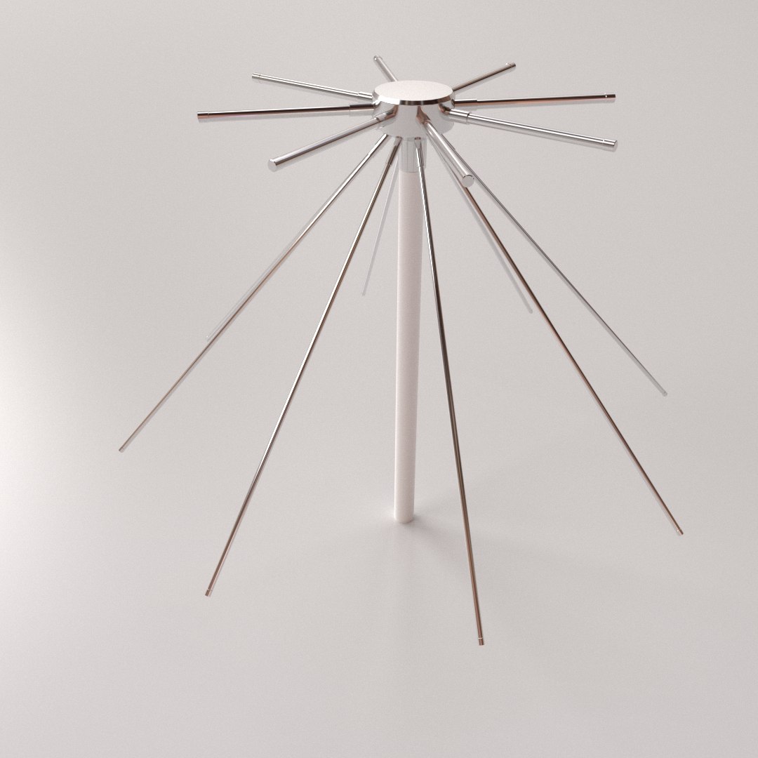 3D Discone Antenna - TurboSquid 1636617