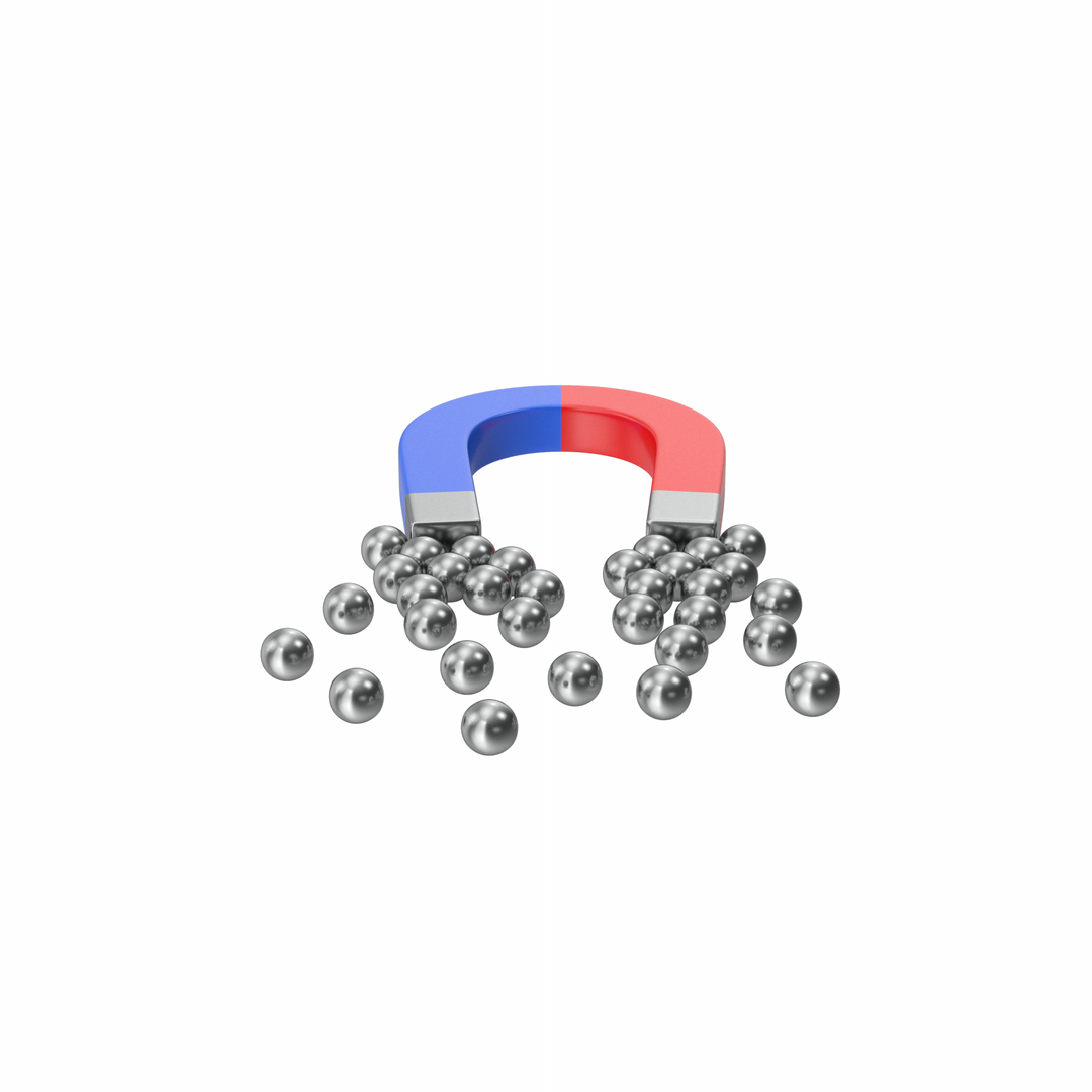 Magnet And Steel Balls 3D Model - TurboSquid 2240255
