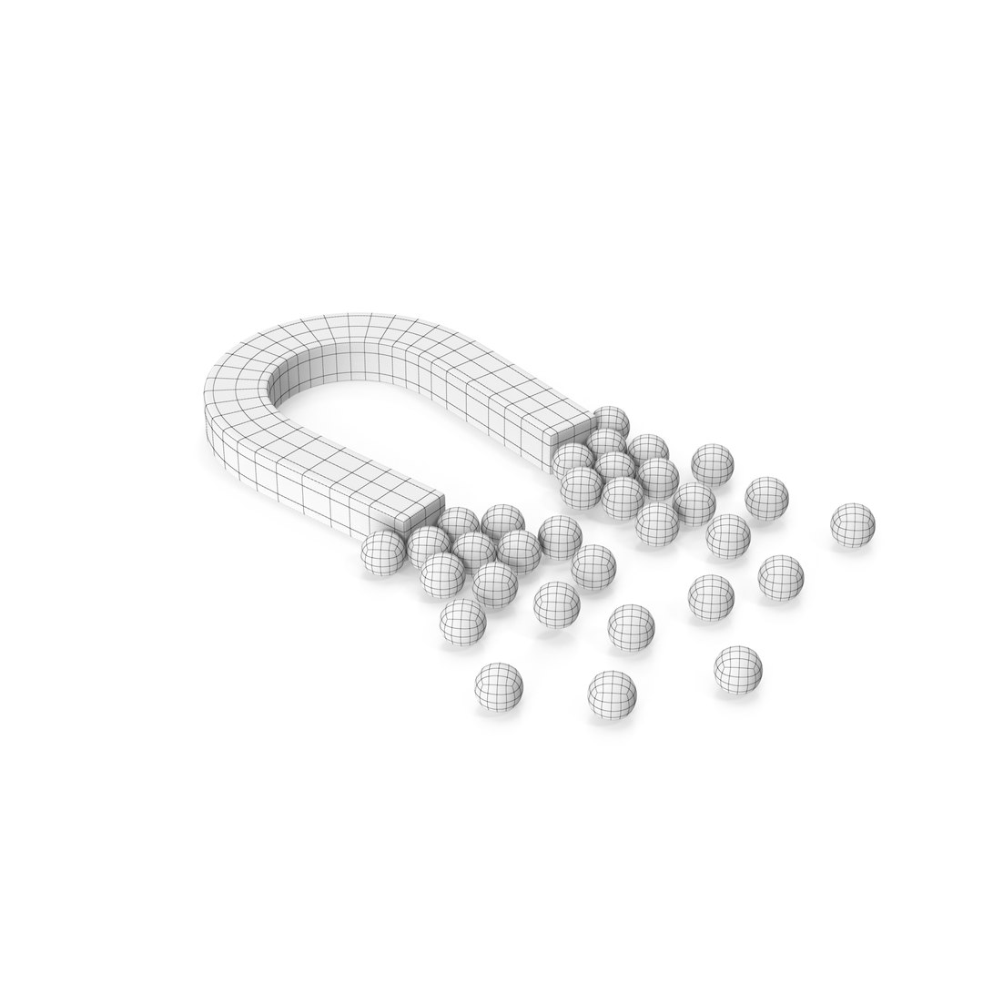 Magnet And Steel Balls 3D Model - TurboSquid 2240255
