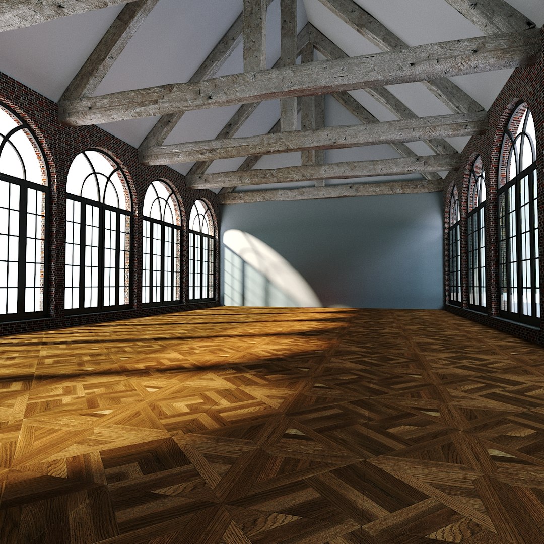 3D Model Ceiling Beam Construction Hall - TurboSquid 1905523